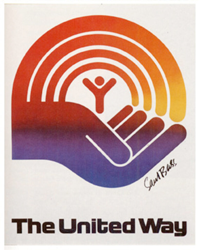 An Icon Designs An Icon | Saul Bass United Way Logo